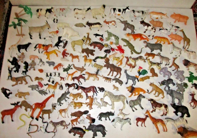 ANIMALS ZOO FARM Insects Action Figures Toy Lot Bundle $9.99 - PicClick