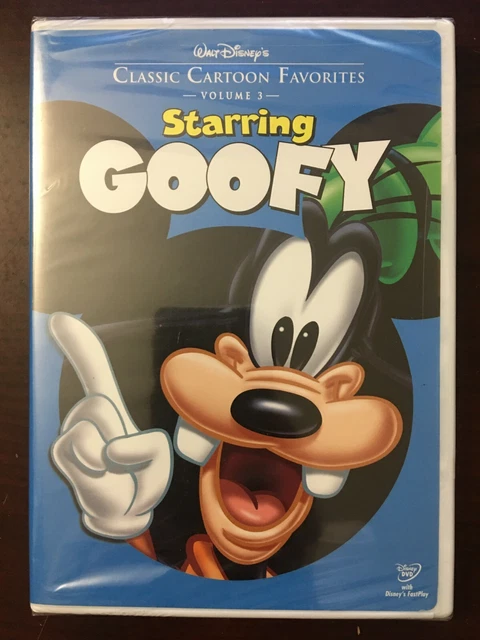 WALT DISNEY'S CLASSIC Cartoon Favorites Starring Goofy (DVD, 2005) New ...