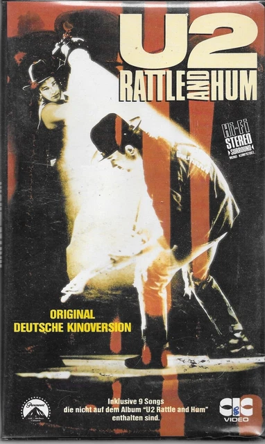 U2 - RATTLE and hum - VHS von 1989 EUR 1,50 - PicClick DE