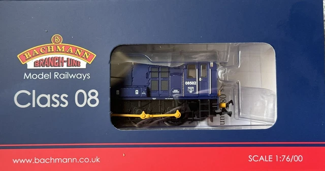 BACHMANN CLASS 08 Shunter In Harry Needle Railroad Company Blue OO ...