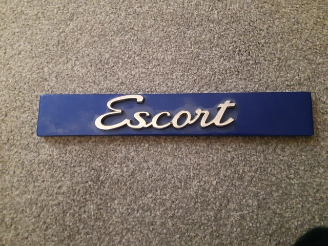 GENUINE FORD ESCORT Mk1 Badge. £0.99 - PicClick UK