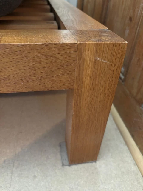 SOLID AND STURDY Oak King Sized Bed frame - John Lewis or Habitat ...