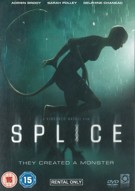 SPLICE (2009) DVD, Adrien Brody, Sarah Polley, Delphine Chanéac [Région ...
