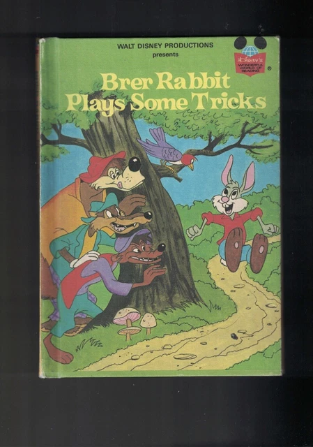 BRER RABBIT PLAYS SOME TRICKS ; by Walt Disney; 1982; uncle Remus story ...