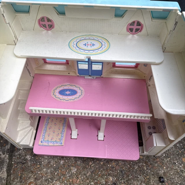 FISHER PRICE DREAM Dolls House With Swing Good Used Condition £28.78 ...