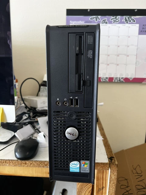 DELL OPTIPLEX GX520 SFF Intel Pentium 4 HT 2.80GHz 250GB HDD 1GB RAM ...