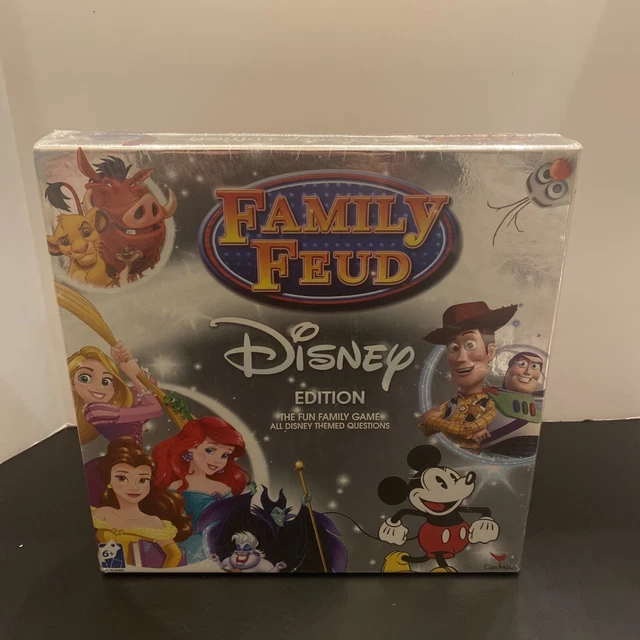 FAMILY FEUD DISNEY Edition Fun Family Fun Disney Themed Questions game ...