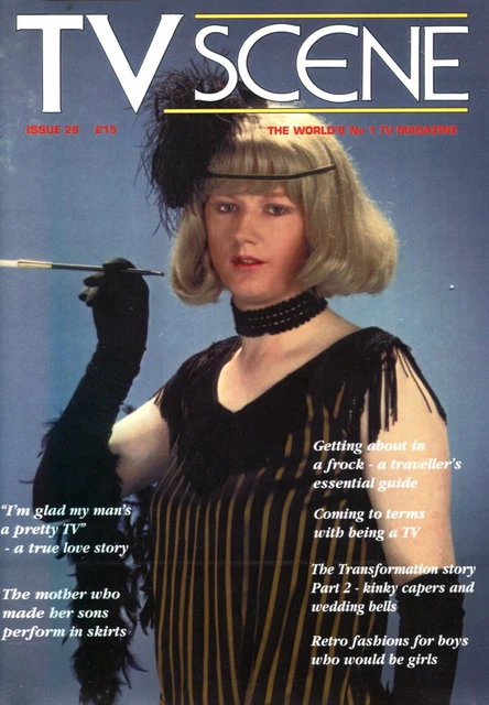 TV SCENE MAGAZINE No.26 ~ Transvestite Lifestyle £6.49 - PicClick UK