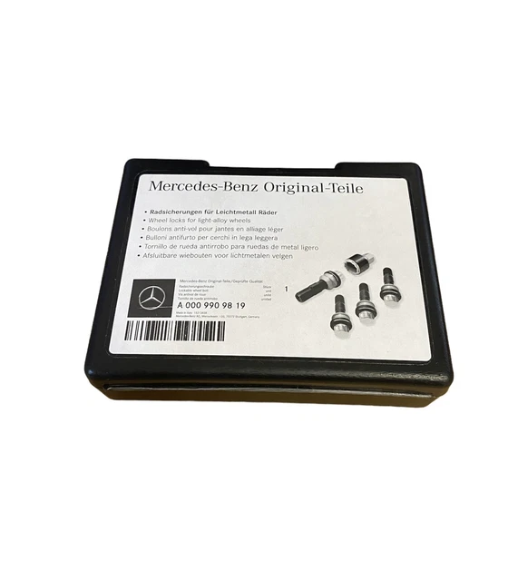 MERCEDES-BENZ LOCKING WHEEL Nut Bolt Key Set - A0009909819 £39.20 ...