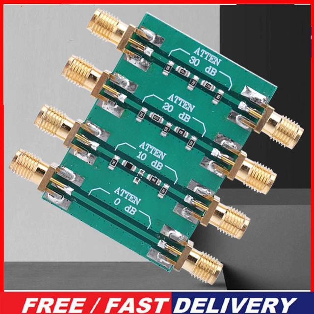 Dc 4 0ghz Radio Frequency Attenuator 200mw Rf Attenuator Board
