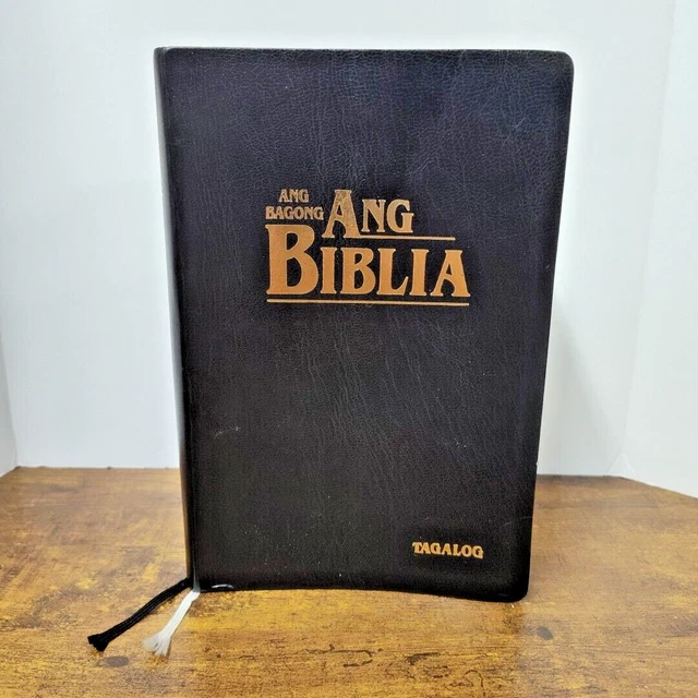 TAGALOG FILIPINO BIBLE, Ang Bagong Ang Biblia, Philippine Bible Society ...