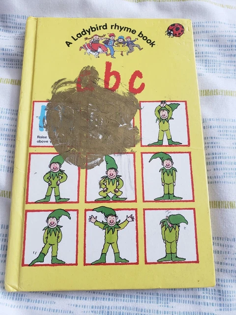 LADYBIRD RHYME BOOK ~ ABC abc ~GOOD CONDITION ~ SEE LISTING £2.99 ...