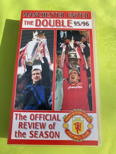 MANCHESTER UNITED VHS Video. MANCHESTER UNITED THE DOUBLE 95/96 125 ...