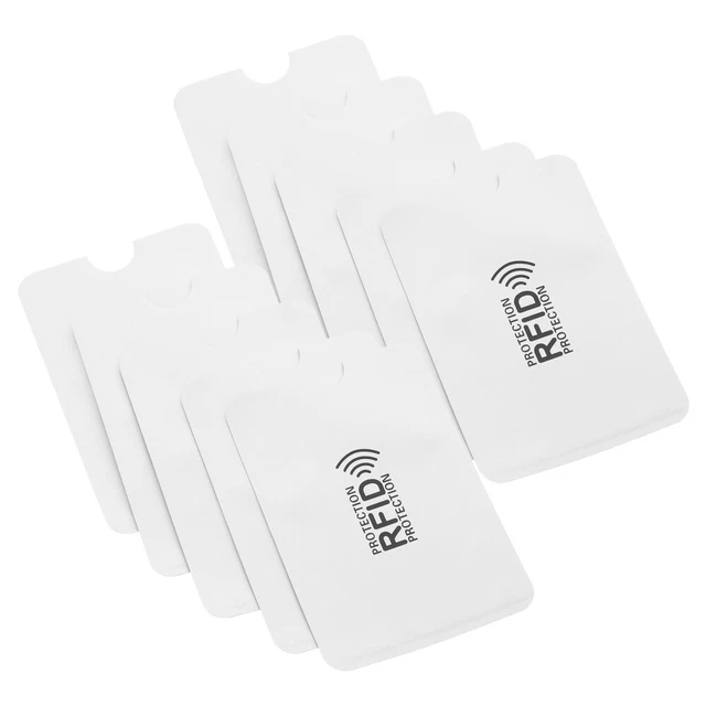 10 PCS HOLDER Shield Second Generation ID Card Protector Anti-theft £5. ...