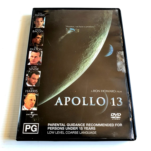 APOLLO 13 DVD 2002 NASA, Space Drama, Tom Hanks, Bill Paxton, Region 2/ ...