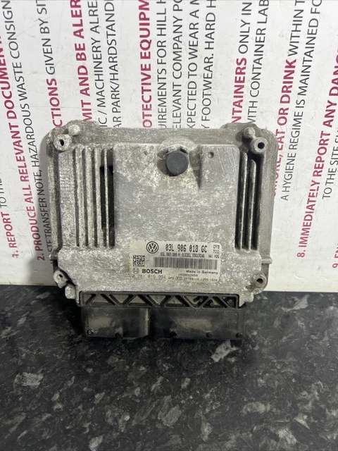 08-12 VW GOLF Mk6 Ecu Engine Control Unit Diesel Manual 03L906018Gc EUR ...