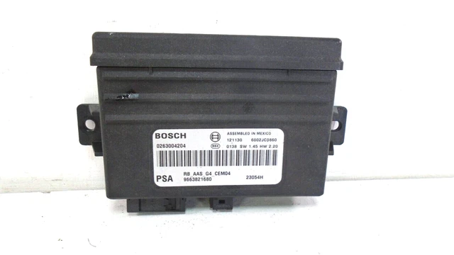 PEUGEOT 308 CC / Rcz Parking Sensor Control Unit Module Ecu Pdc 9663821680 £15.00 - PicClick UK