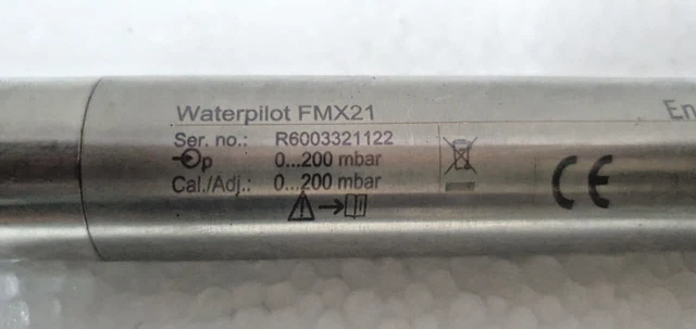 ENDRESS+HAUSER WATERPILOT FMX21 Hydrostatic Level Measurement System ...