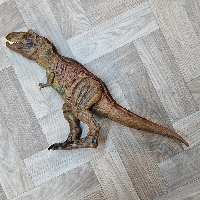 JURASSIC WORLD LARGE T Rex Legacy Sounds Tyrannosaurus Rex Loose Figure ...
