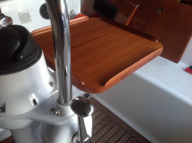 YACHT COCKPIT TABLE for Whitlock/Lewmar wheel steering. £98.00 ...