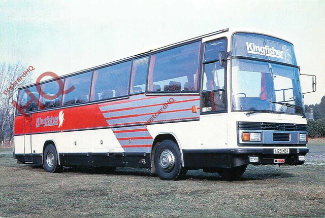 POSTCARD:;VINTAGE COACH, KINGFISHER, LEYLAND TIGER 125, PLAXTON ...