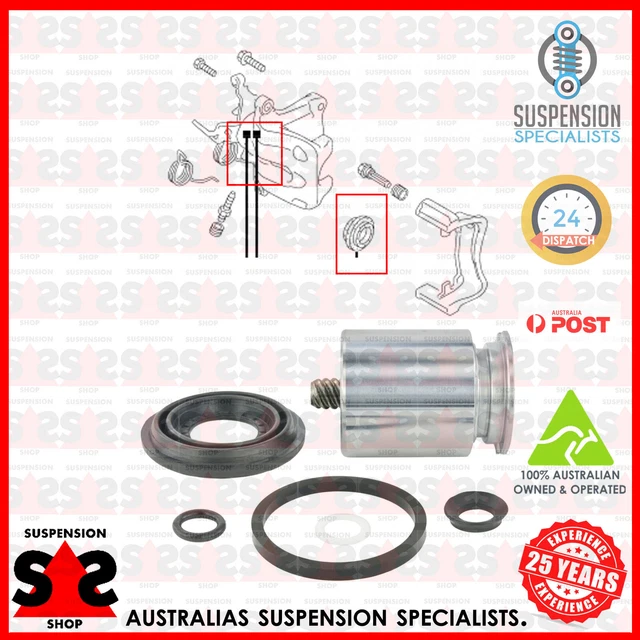 REAR AXLE REPAIR Kit, Brake Caliper Suit SKODA Octavia 1.6 TDI OCTAVIA II (1Z3) $77.10 - PicClick AU