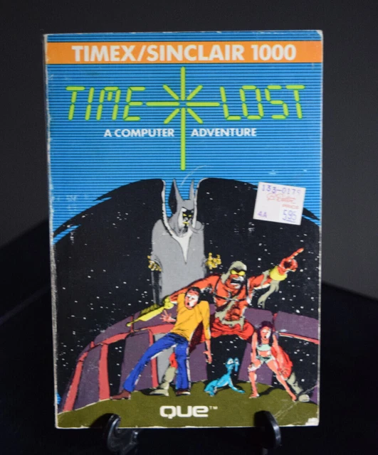 TIME LOST A Computer Adventure + Various Computer Magazines and VHS LOT ...