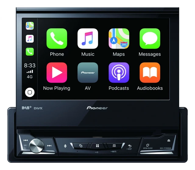 PIONEER AVH-Z7200DAB CD/DVD/MP3-CAR Stereo Touchscreen DAB Bluetooth ...