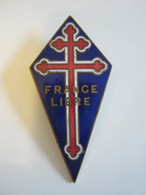 INSIGNE PERCHOIR MEDAILLE Militaire Forces Navales Francaises Libres ...