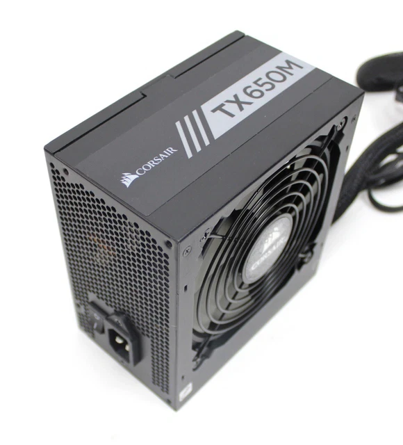 BLOC D'ALIMENTATION CORSAIR TX-M Series TX650M ATX 650 watts RPS0069 80+ modulaire #307146 EUR ...