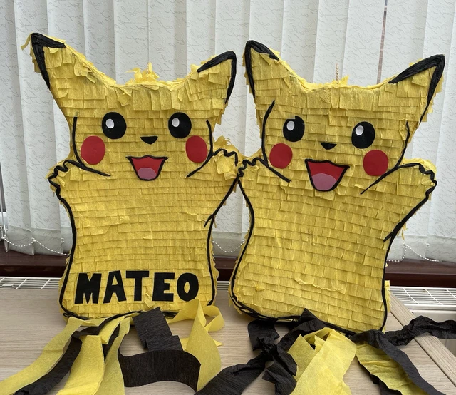 PIKACHU PINATA POKÉMON Pinata Party Games Birthday Party Children £27. ...