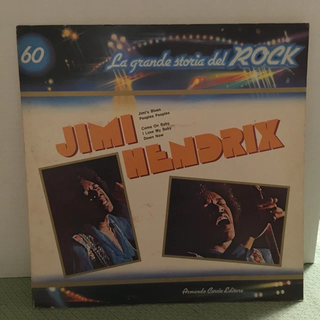 JIMI HENDRIX Lp La Grande Storia Del Rock $25.00 - PicClick