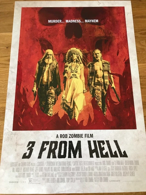 MOVIE POSTER 3 From Hell 430mm x 640mm EUR 4,68 - PicClick IT