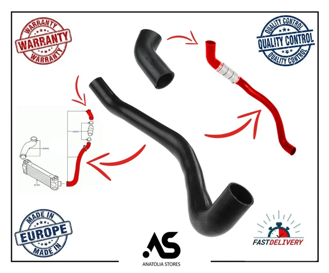 INTERCOOLER HOSE TURBO Pipe Set For Ford Transit Mk7 2.2 Tdci 2006-2014 ...