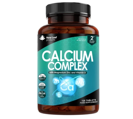 CALCIUM TABLETS - Calcium Magnesium Zinc and Vitamin D 120 High ...