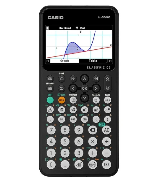 CASIO FX-CG100 ADVANCED Graphic Calculator - Colour Screen - A-Levels ...