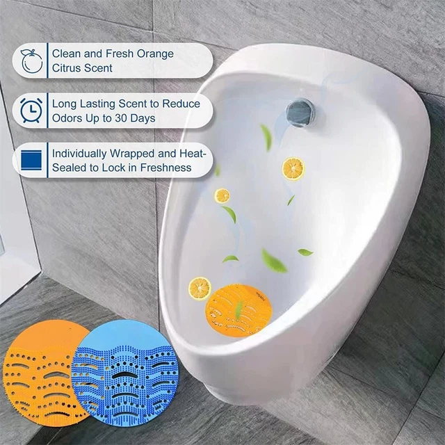 FOR TOILET BATHROOM Urinal Screens Deodorizer Urinal Mats Pads ...