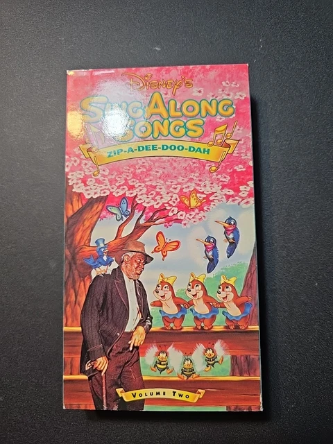 DISNEYS SING ALONG Songs - Song of the South: Zip-A-Dee-Doo-Dah (VHS ...