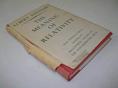 THE MEANING OF Relativity: Includin..., Einstein, Alber £145.77 ...