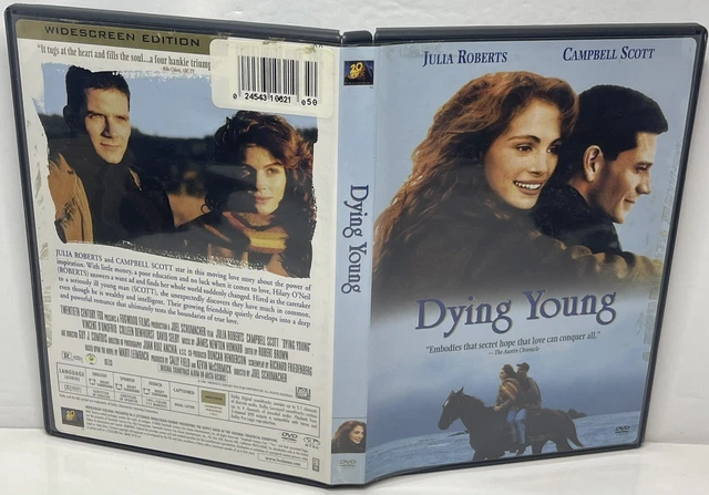 DYING YOUNG (DVD, 1991, Julia Roberts, Campbell Scott, OOP) Canadian ...