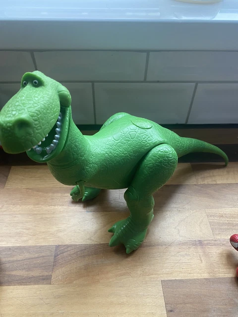 MATTEL DISNEY PIXAR Talking Toy Story Rex Posable Figure - Green ...