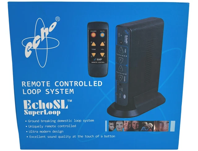 ECHO SL REMOTE Controlled Hearing Loop System SuperLoop Amplifier in ...