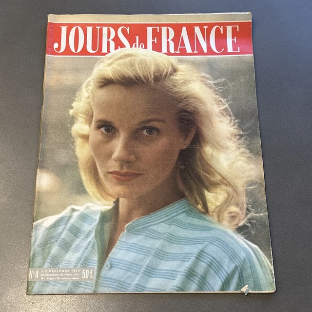 JOURS DE FRANCE Numéro 4 1954 Bobet Coppi / Eva Marie Saint / Ann d ...