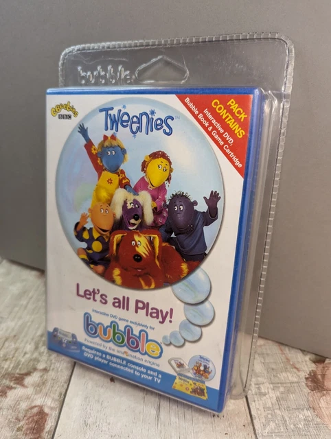 RARE CBEEBIES TWEENIES Lets all Play Interactive DVD game Bubble ...