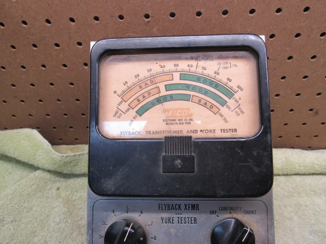 VINTAGE EICO MODEL 944 Flyback Transformer and Yoke Tester $30.96 ...