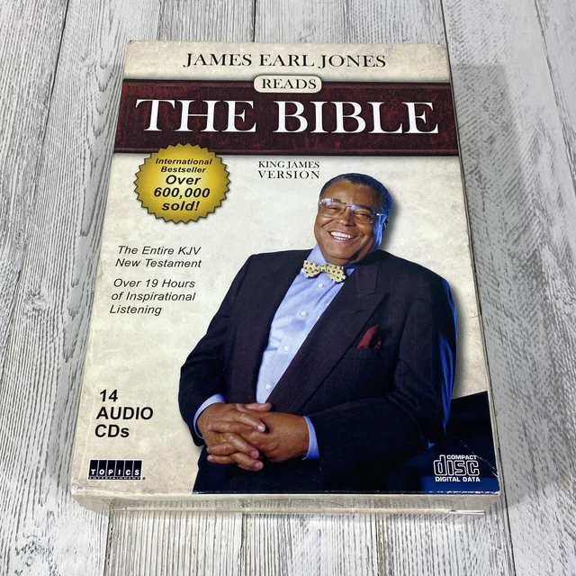 JAMES EARL JONES Reads the Bible - King James Version NEW TESTAMENT 14 ...