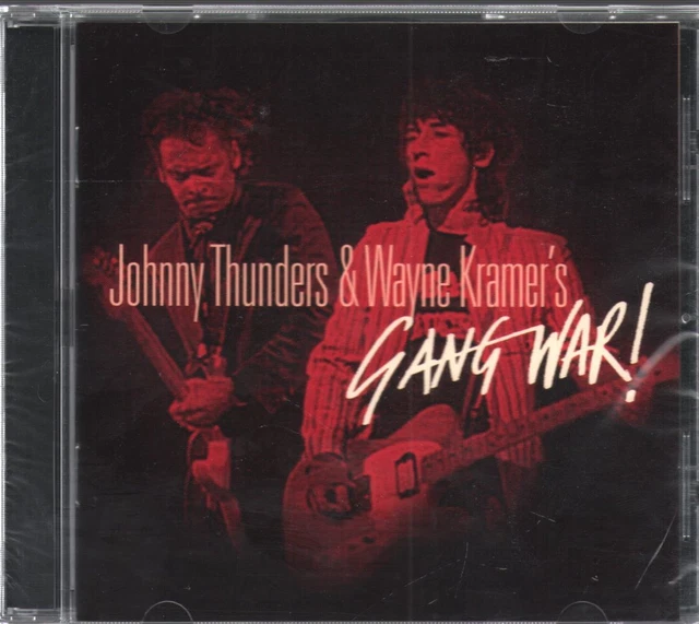 JOHNNY THUNDERS & Wayne Kramer Gang War! CD UK Jungle 2020 FREUDCD076 ...