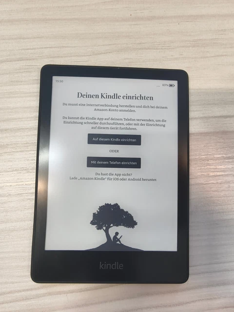 AMAZON KINDLE PAPERWHITE Kids 11. Gen 8GB, Wi-Fi, 6,8 Zoll - Schwarz ...