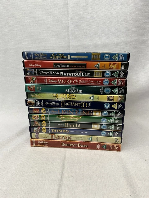 13 DISNEY DVD bundle Walt Disney Job Lot Kids Children's Family Dvds Pixar £14.24 - PicClick UK