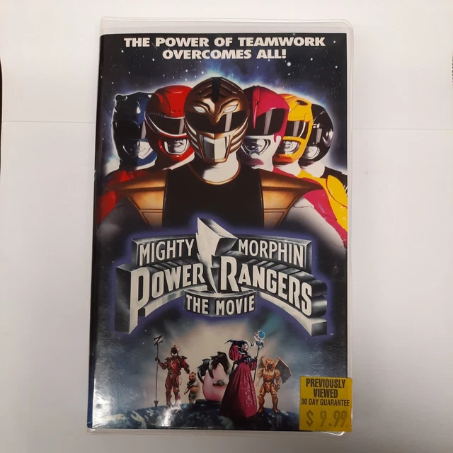MIGHTY MORPHIN POWER Rangers: The Movie (VHS, 1995, Spanish Version) £3 ...